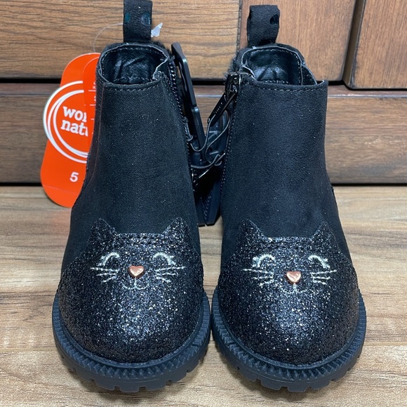 wonder nation | Shoes | New Black Wonder Nation Baby Girl Chelsea ...